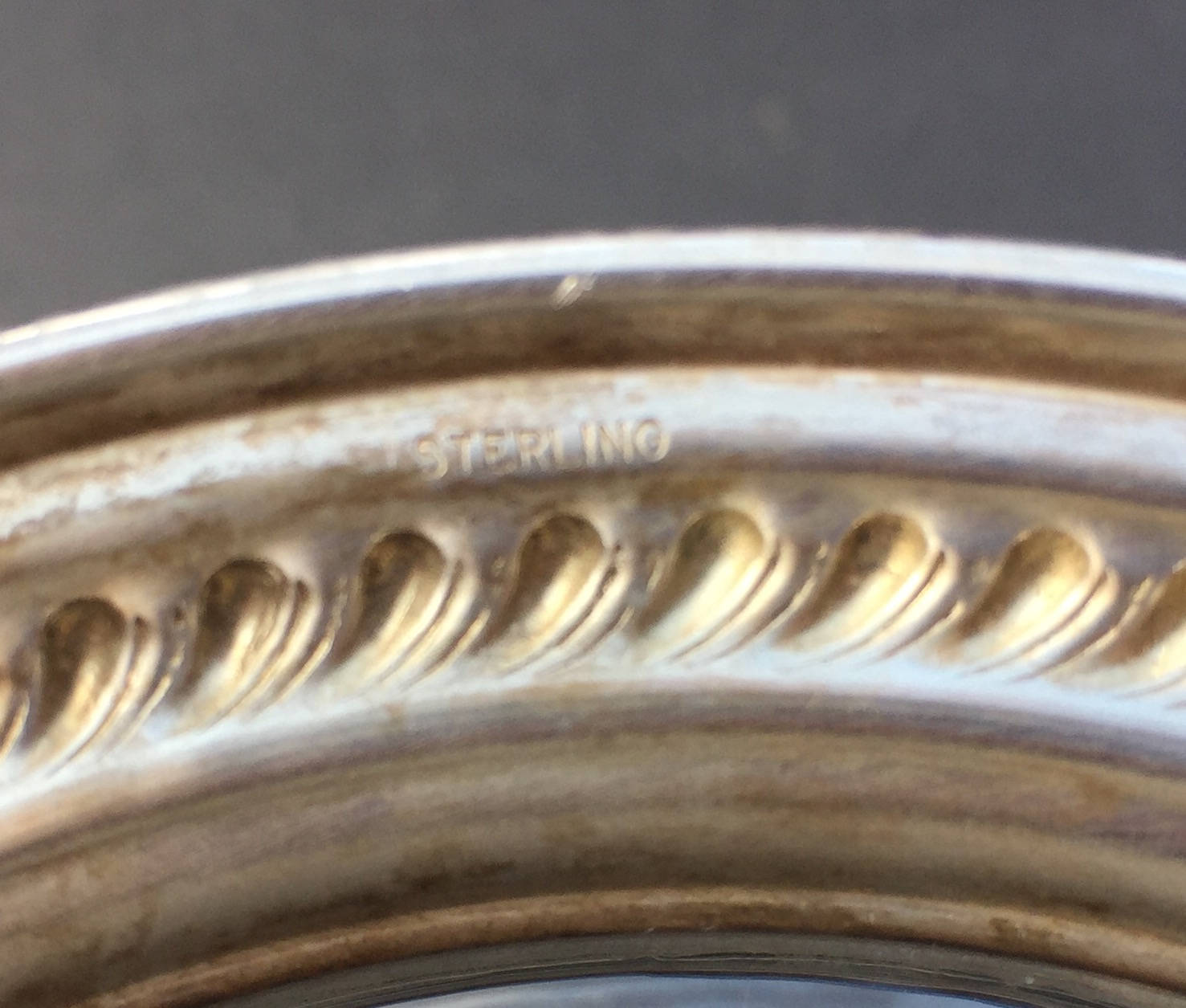 Vintage Bowl Cut Glass Silver Footed Wheel Cut Glass - Etsy