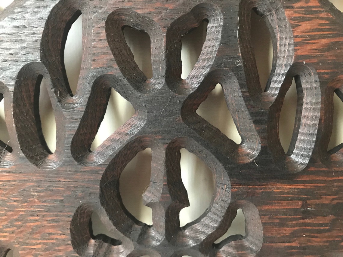 Vintage French Neo Gothic Wood Carving Arch Wall Panel Hanging | Etsy