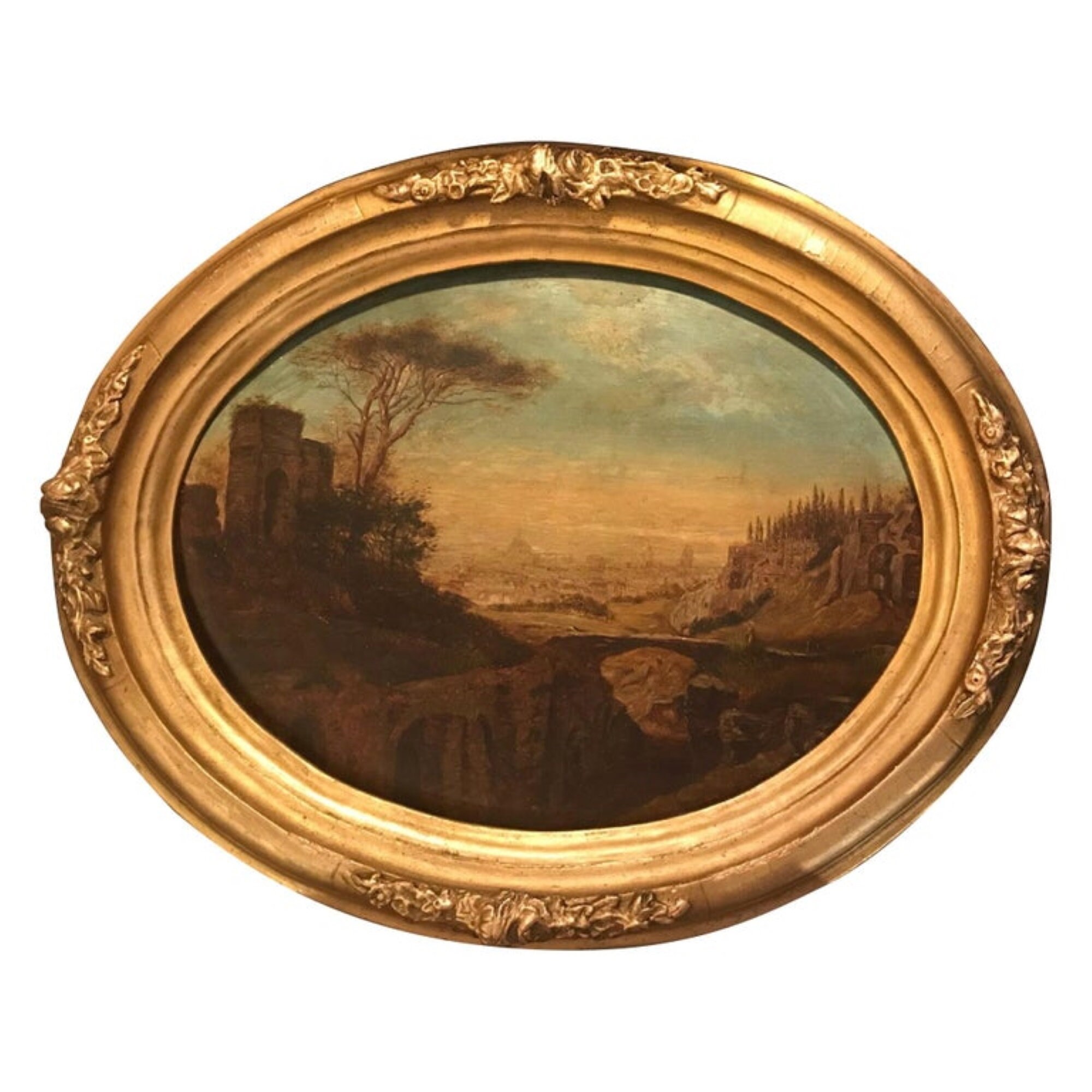 Painting Inside An Oval