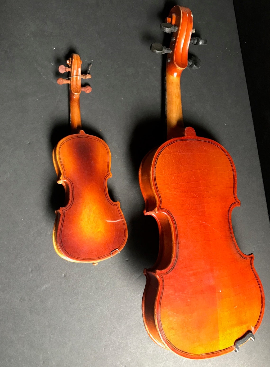 Two Vintage Violins One Quarter Violin and a Decorative - Etsy