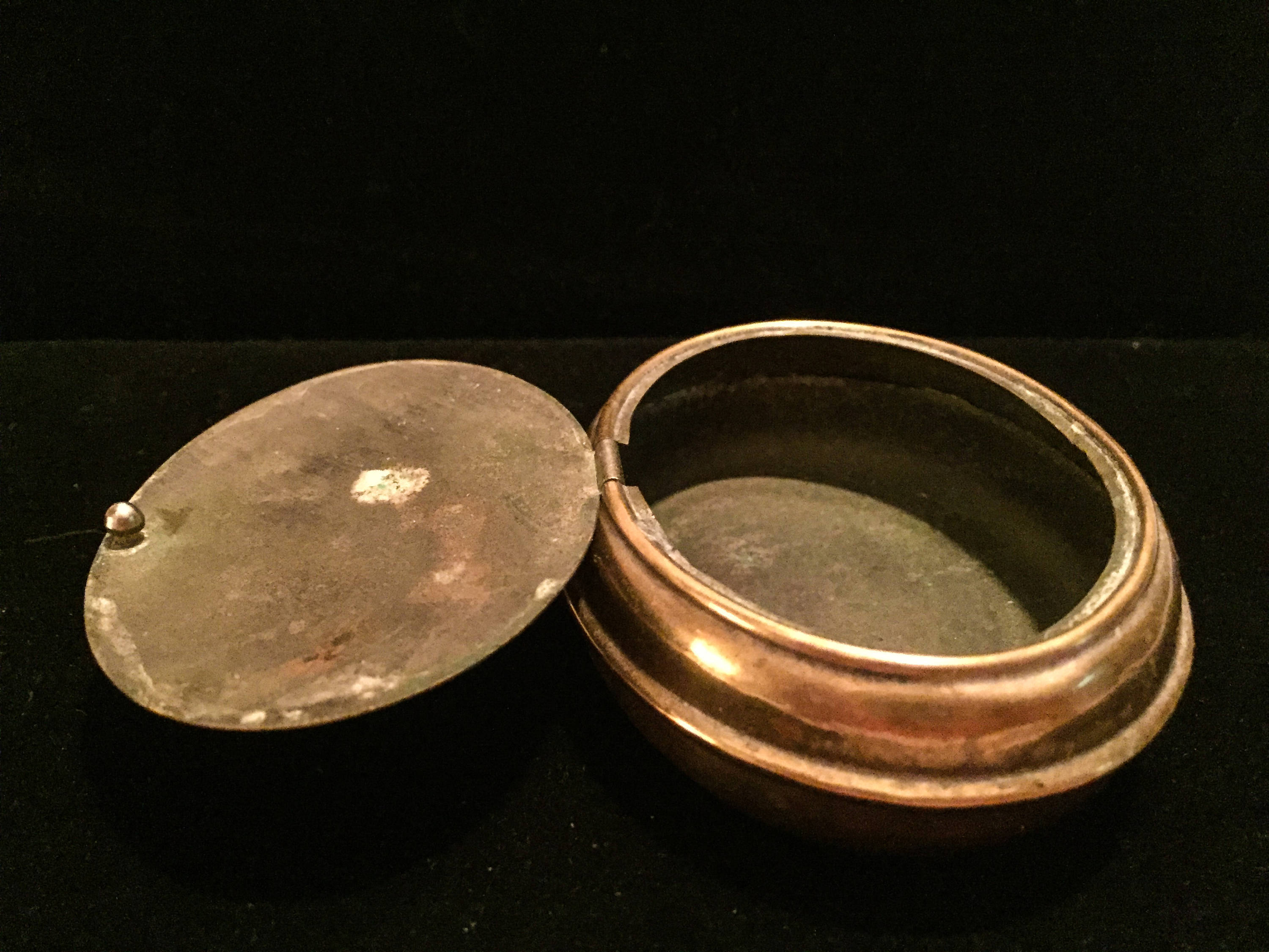 Antique Tobacco Box Brass 18th Century Dutch 1770 Engraved - Etsy