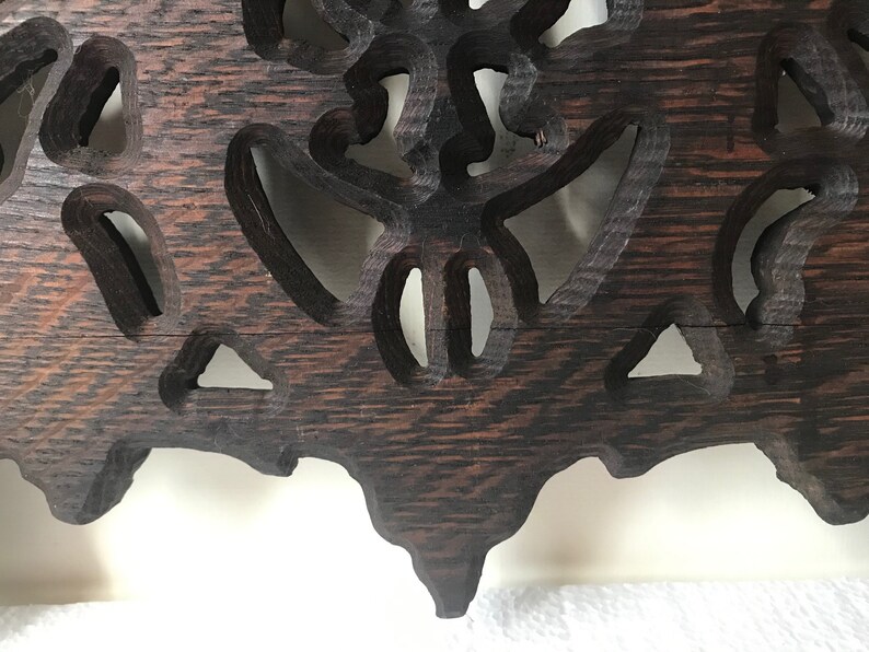 Vintage French Neo Gothic Wood Carving Arch Wall Panel Hanging - Etsy