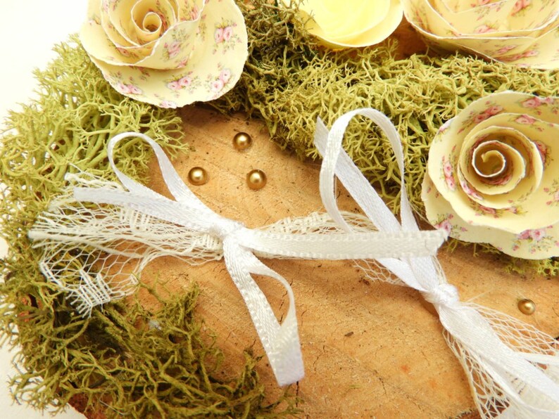 Vintage cottagecore-style wedding rings door wooden wedding | Etsy