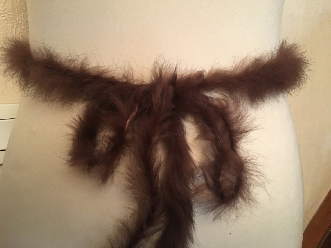 Women's Belt Rabbit Belt Brown Color Woman's Gift - Etsy