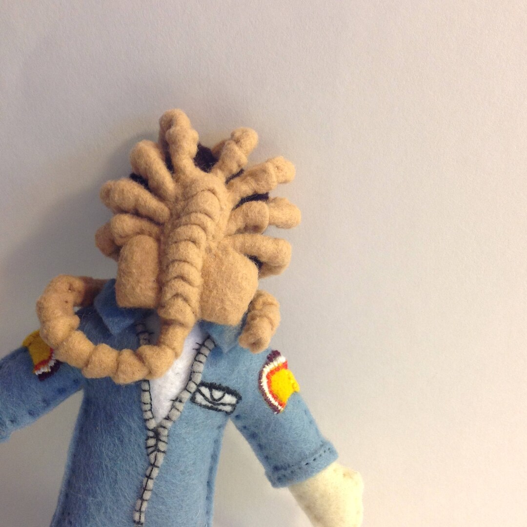 Felt Ripley and Facehugger Set Aliens Alien - Etsy New Zealand