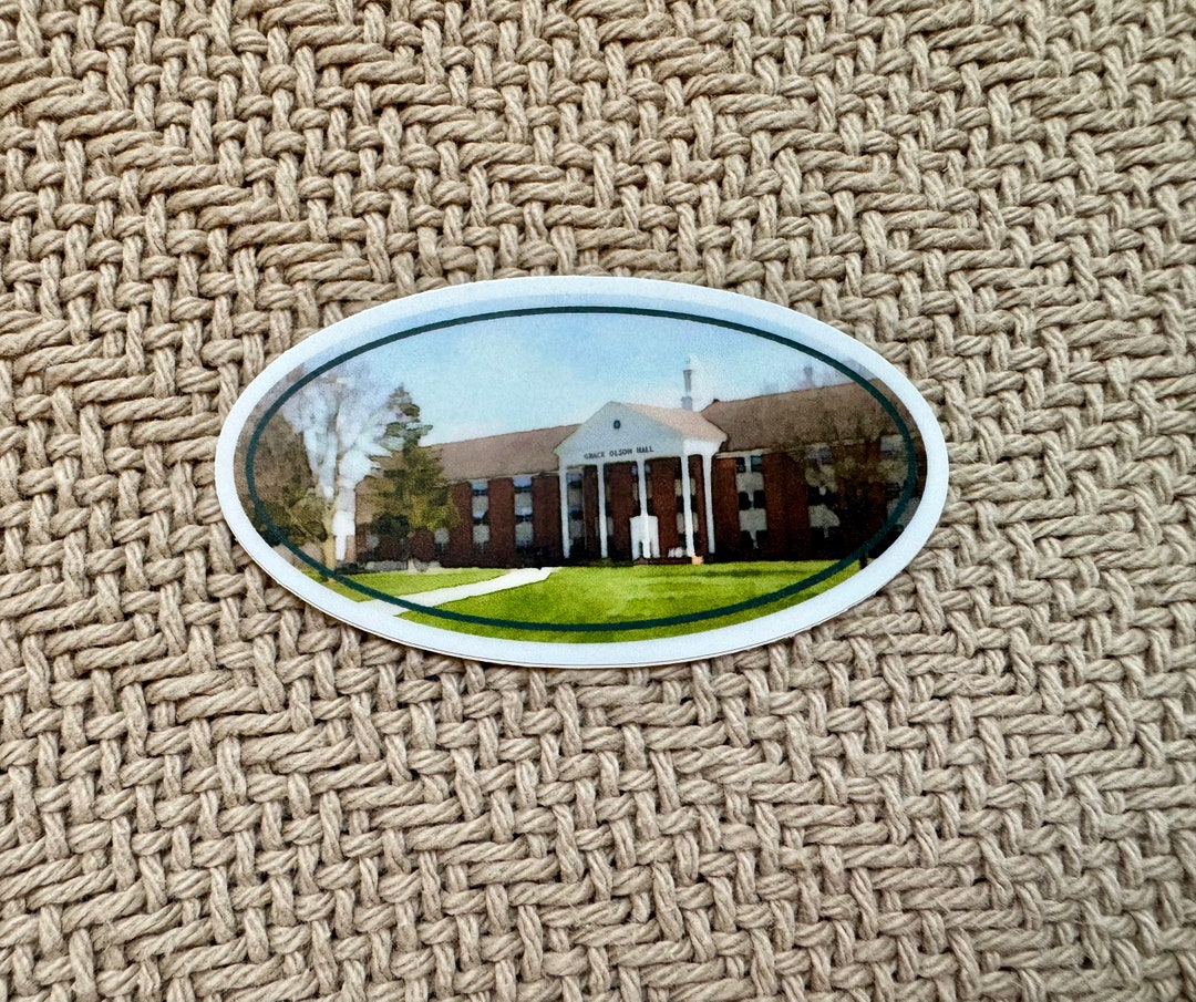 Olson Hall Sticker - Etsy