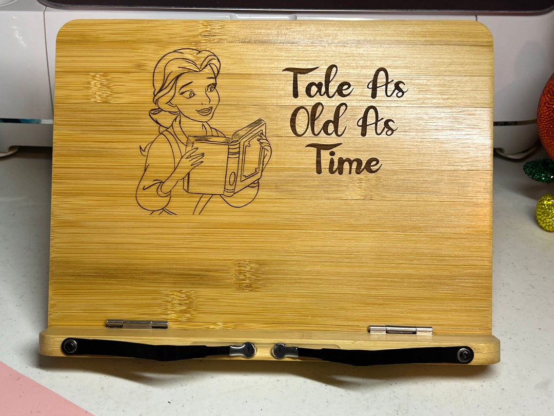 Disney Inspired Book Stand Belle - Etsy