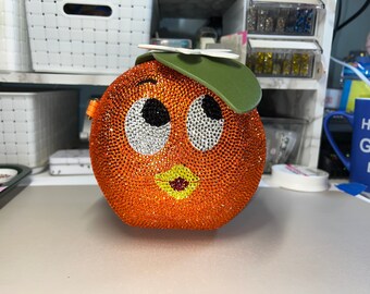 Orange Rhinestone | Etsy