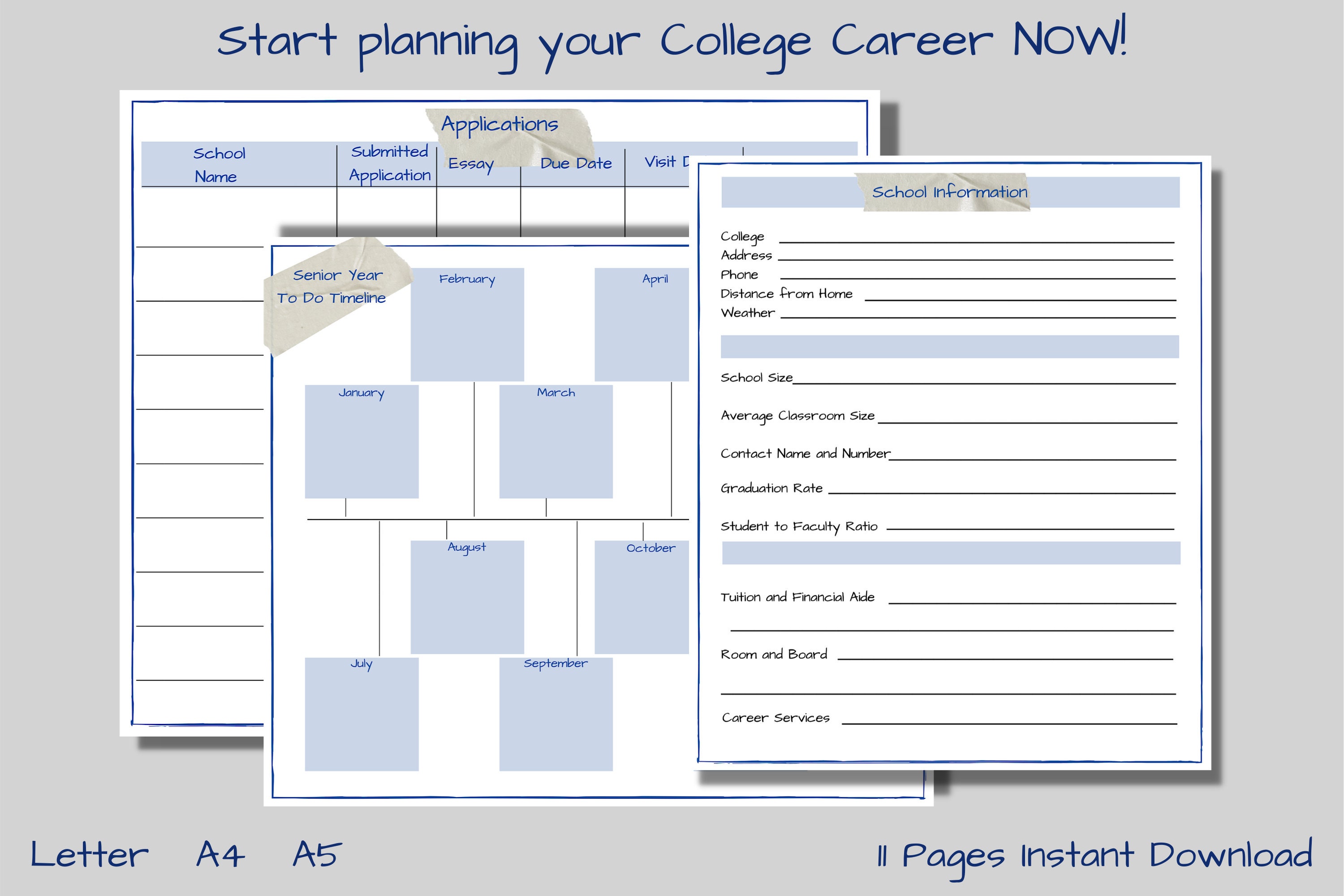 College Planner | College Organizer | College Comparison | University ...