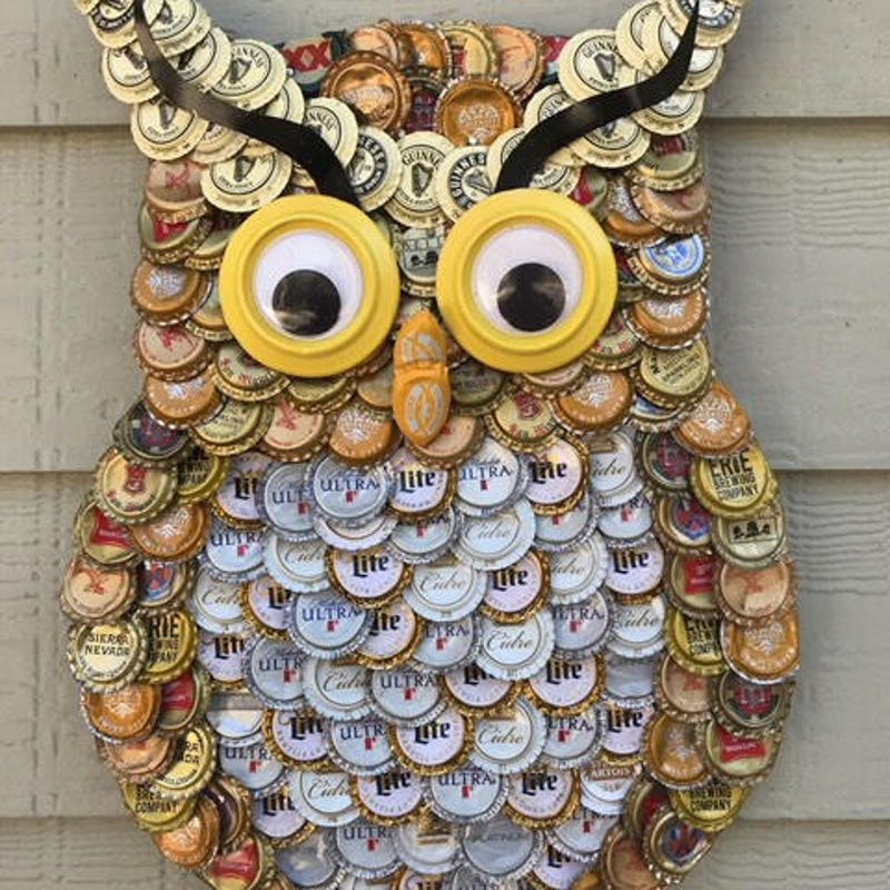 Bottle Cap Art - Etsy