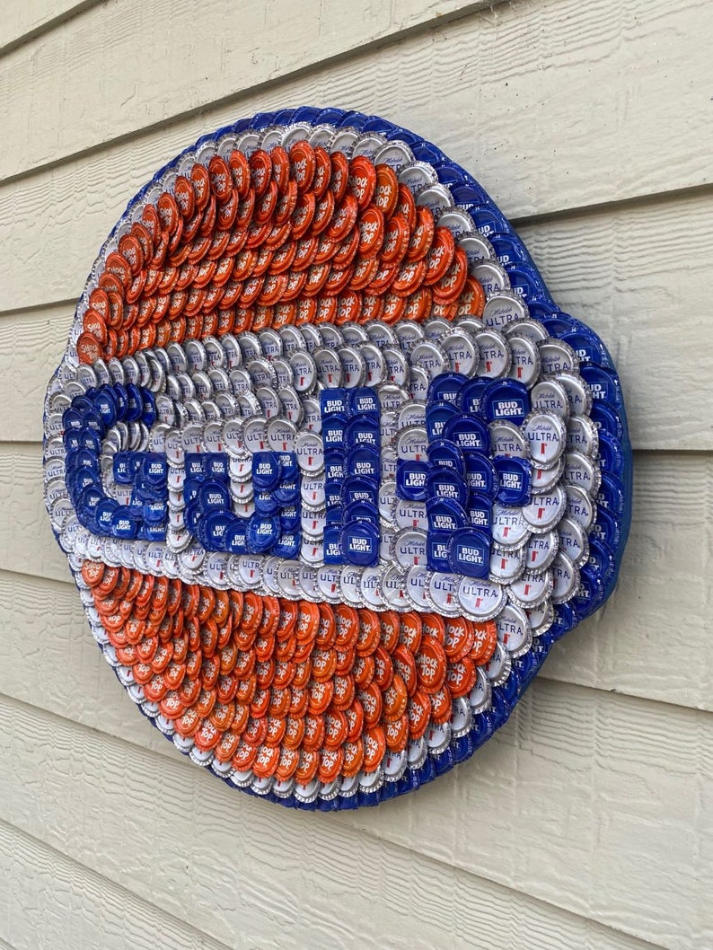 Bottle Cap Art - Gulf Oil Emblem - Etsy