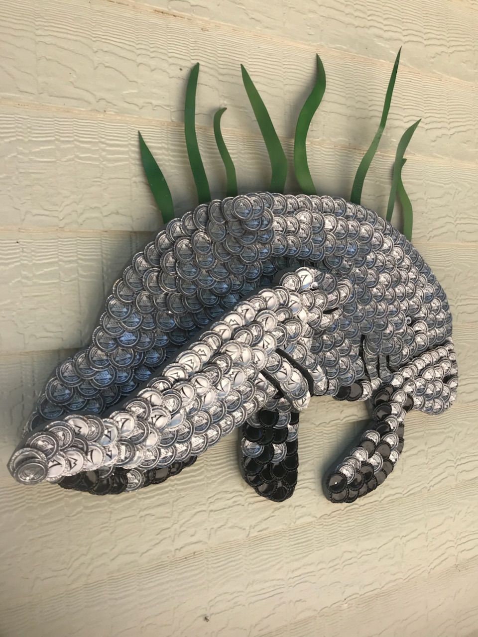 Bottle Cap Art - Manatee Mother & Baby **contact Tex @ (850) 294-1548 ...