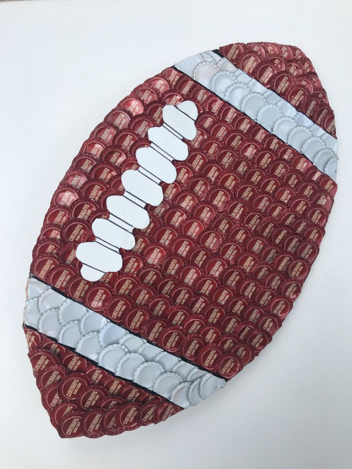 Bottle Cap Art - Football - Sports Series - Etsy