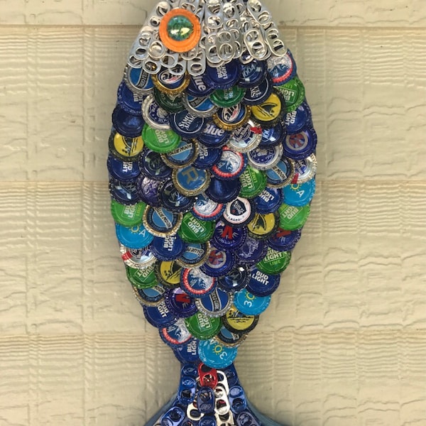 Bottle Cap Fish - Etsy