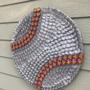 Bottle Cap Art - Baseball - Sports Series - Etsy