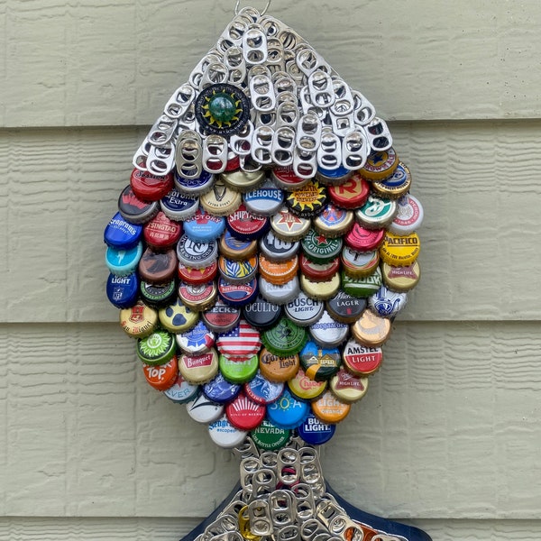 Bottle Cap Fish - Etsy