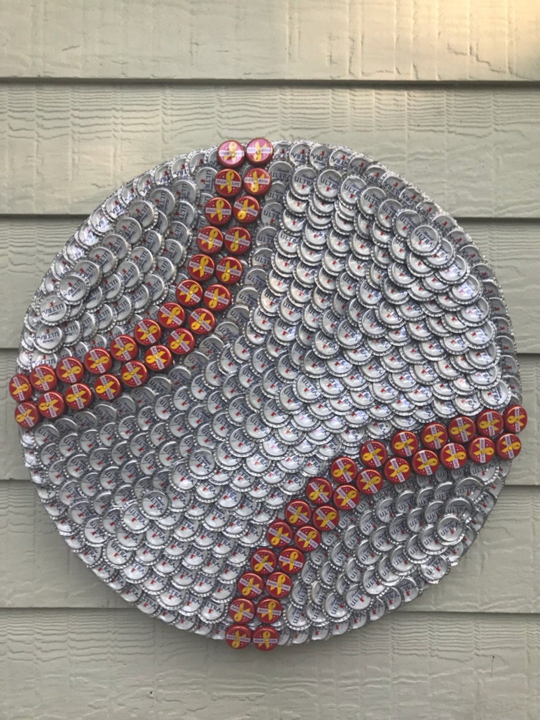 Bottle Cap Art - Baseball - Sports Series - Etsy