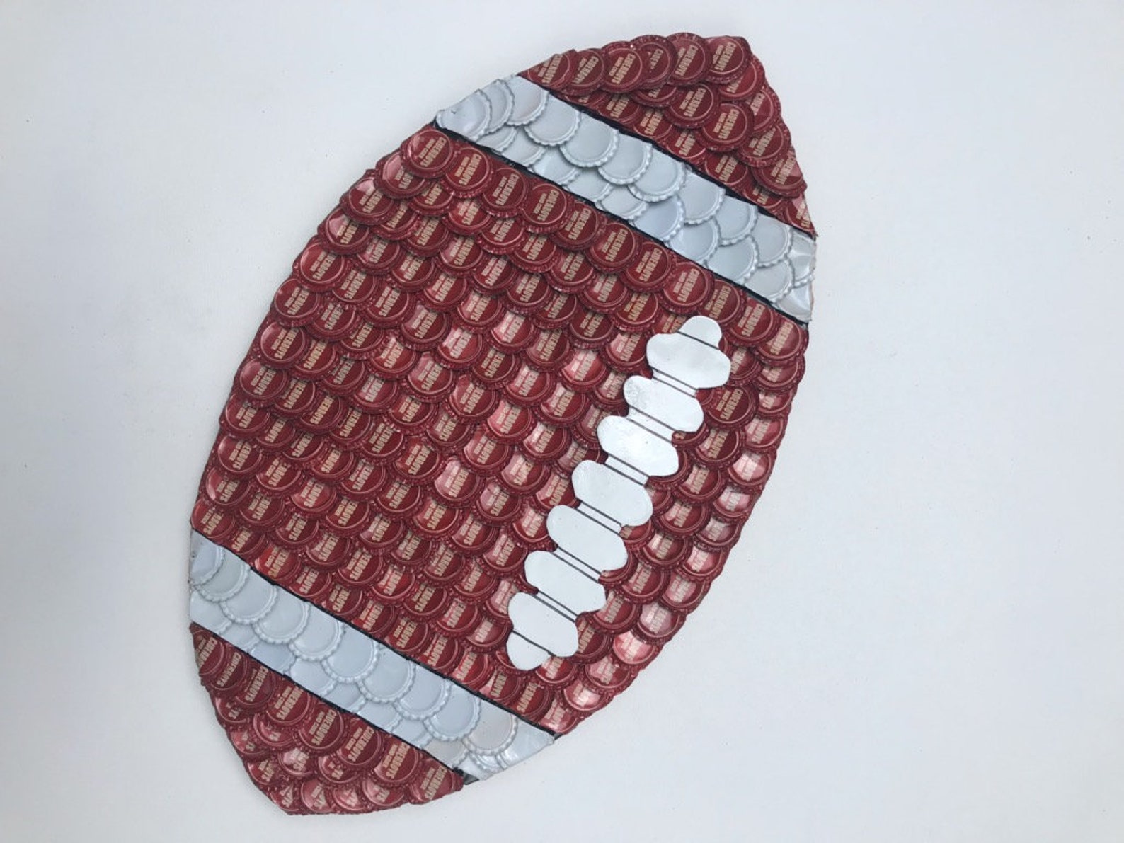 Bottle Cap Art - Football - Sports Series - Etsy