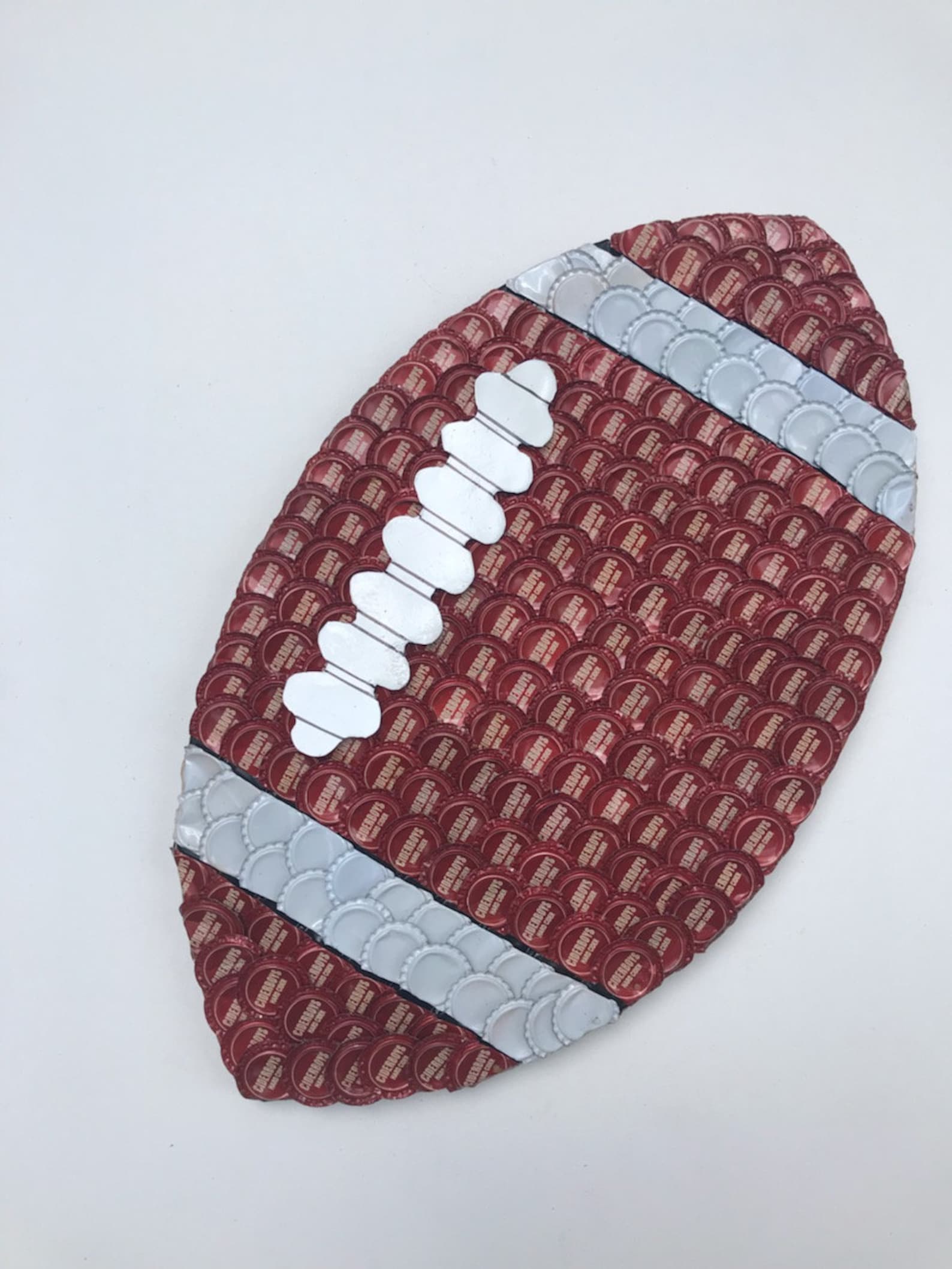 Bottle Cap Art - Football - Sports Series - Etsy