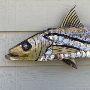 Bottle Cap Art - Snook Fish - Etsy