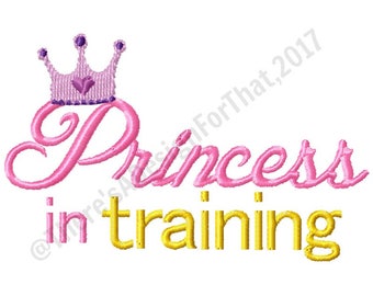Princess embroidery | Etsy