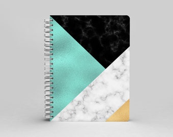Marble notebook | Etsy