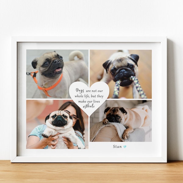 Pet Photo Collage - Etsy UK