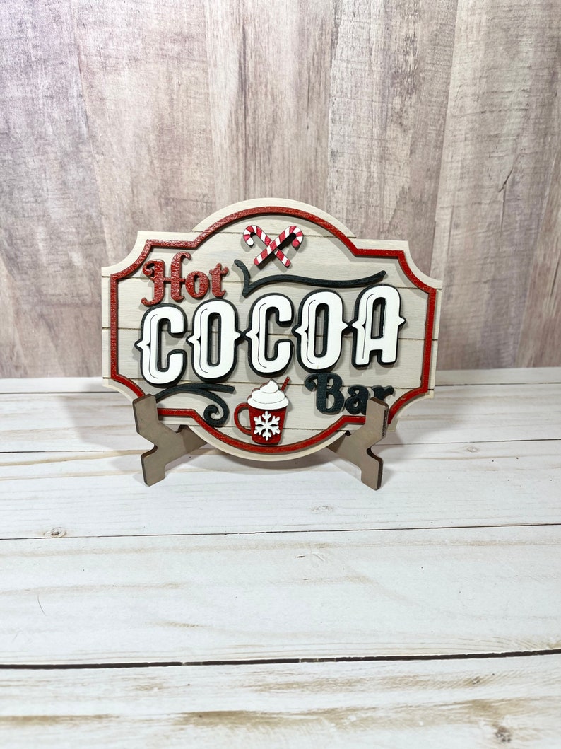 Hot Cocoa Bar Sign - Etsy