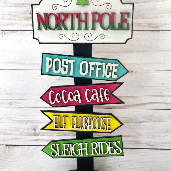 Christmas Personalized Sign - Etsy