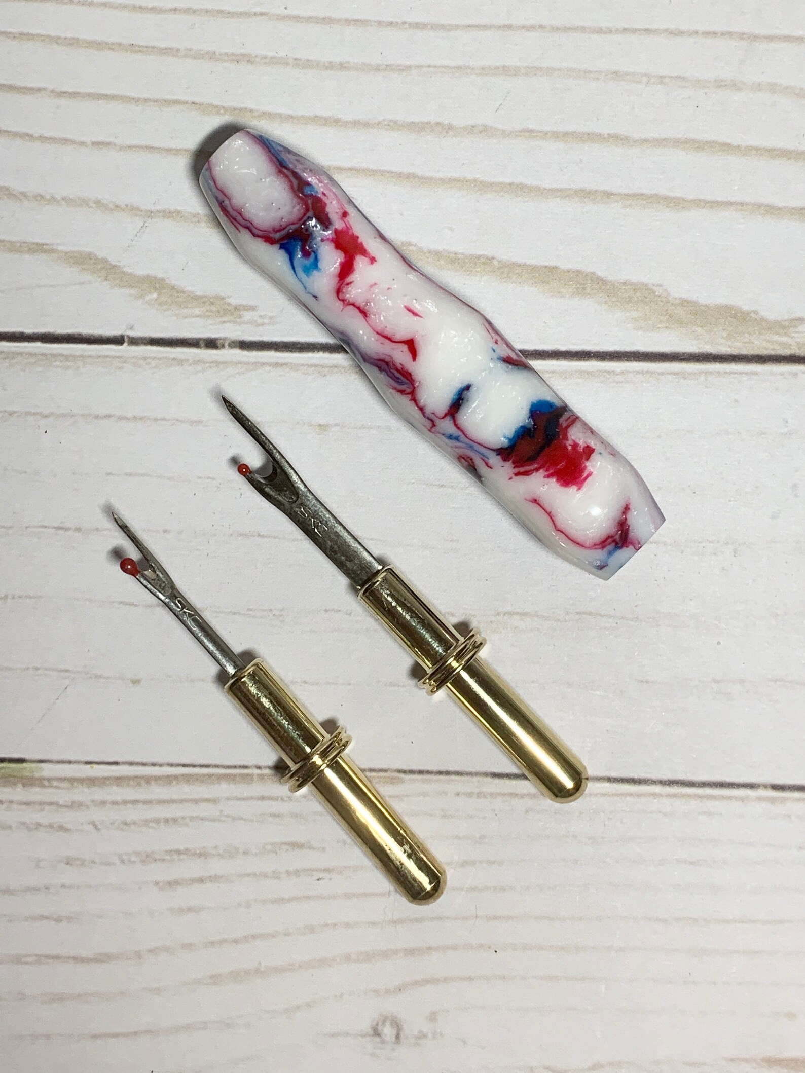 Handcrafted resin seam ripper | Etsy
