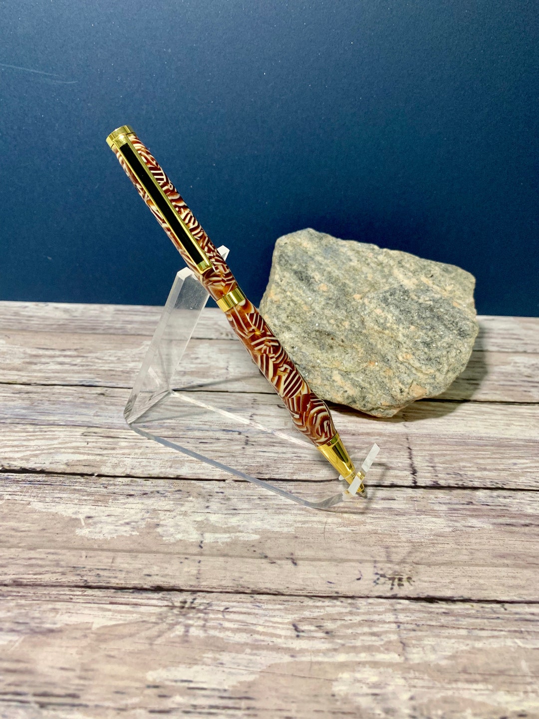 Handcrafted Resin Writing Pen - Etsy