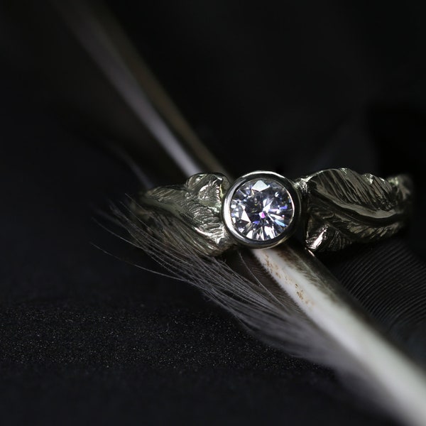 Feather Ring - Etsy