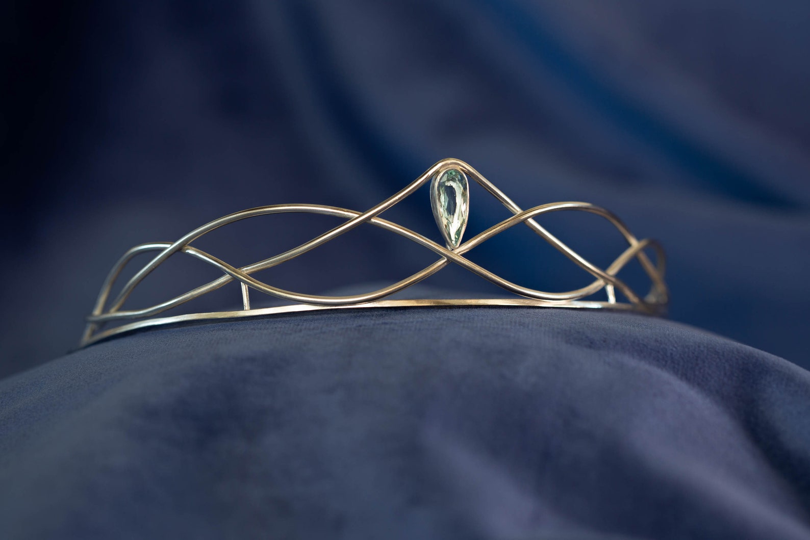 Celtic Tiara - Real Sterling Silver Tiara - Heirloom Jewellery - Celtic ...