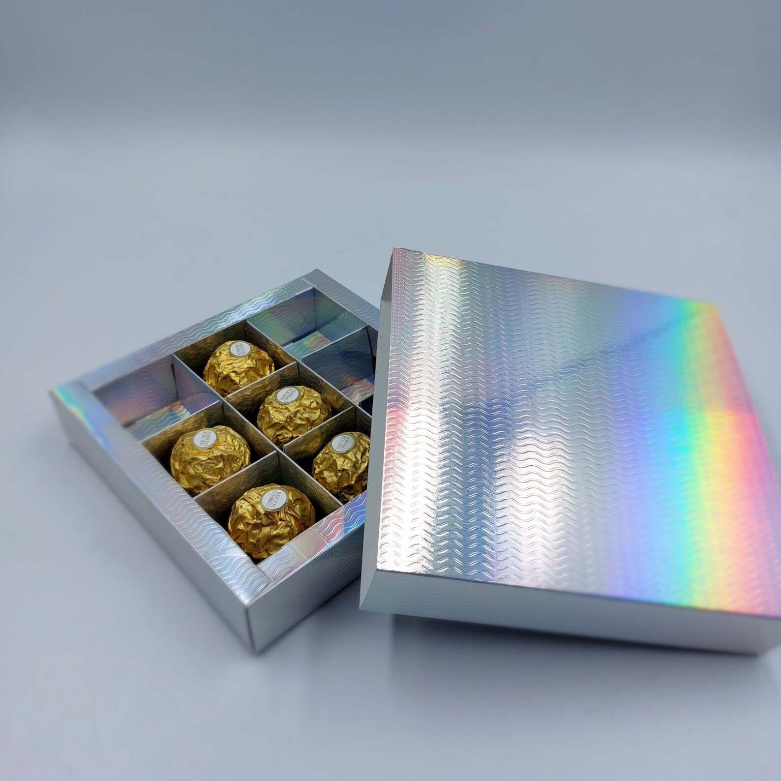 Box With Cells for 9 Sweets, Template Svg, Ai, Pdf, Eps Gift Box PDF ...