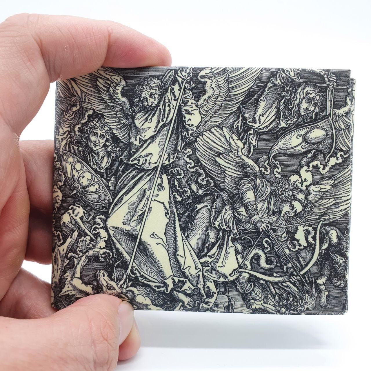 Tyvek Paper Slim Wallet, "the Battle of the Archangel Michael With the ...