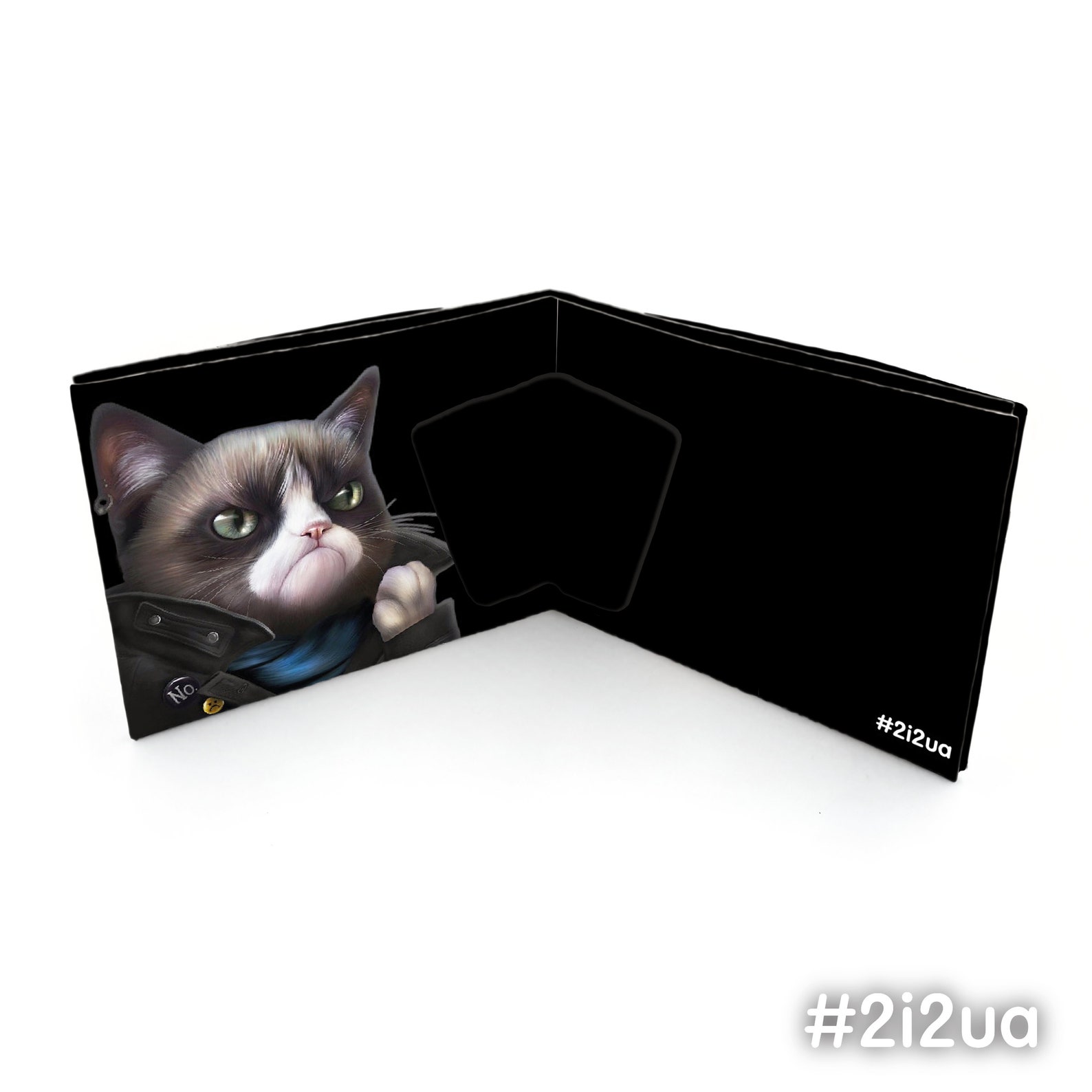 Tyvek Paper Slim Wallet, Cat in the Hood - Etsy