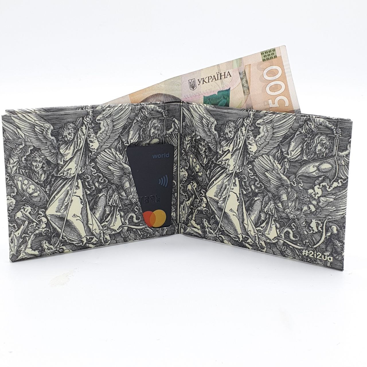 Tyvek Paper Slim Wallet, "the Battle of the Archangel Michael With the ...