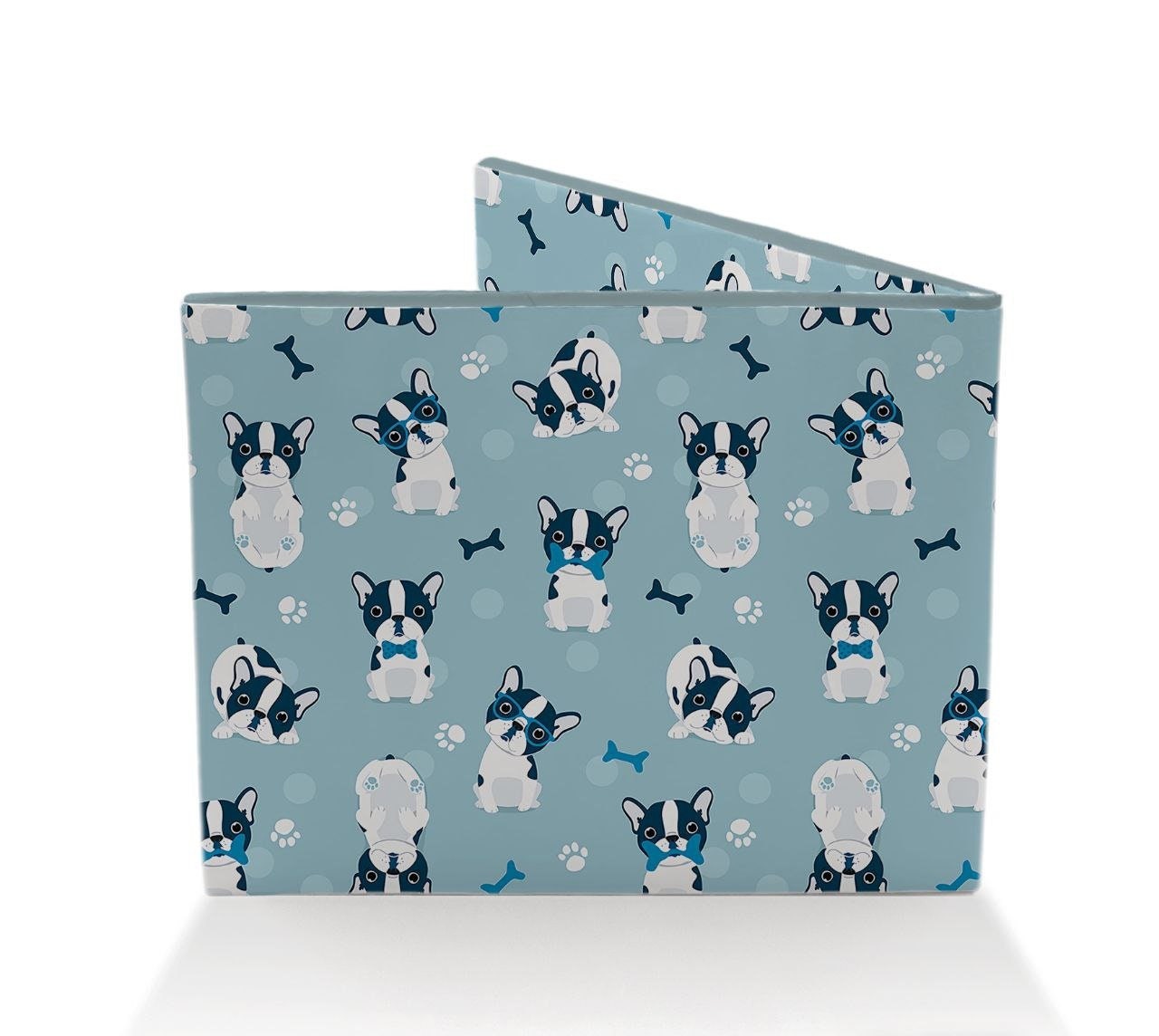 Tyvek Paper Slim Wallet, French Bulldog - Etsy