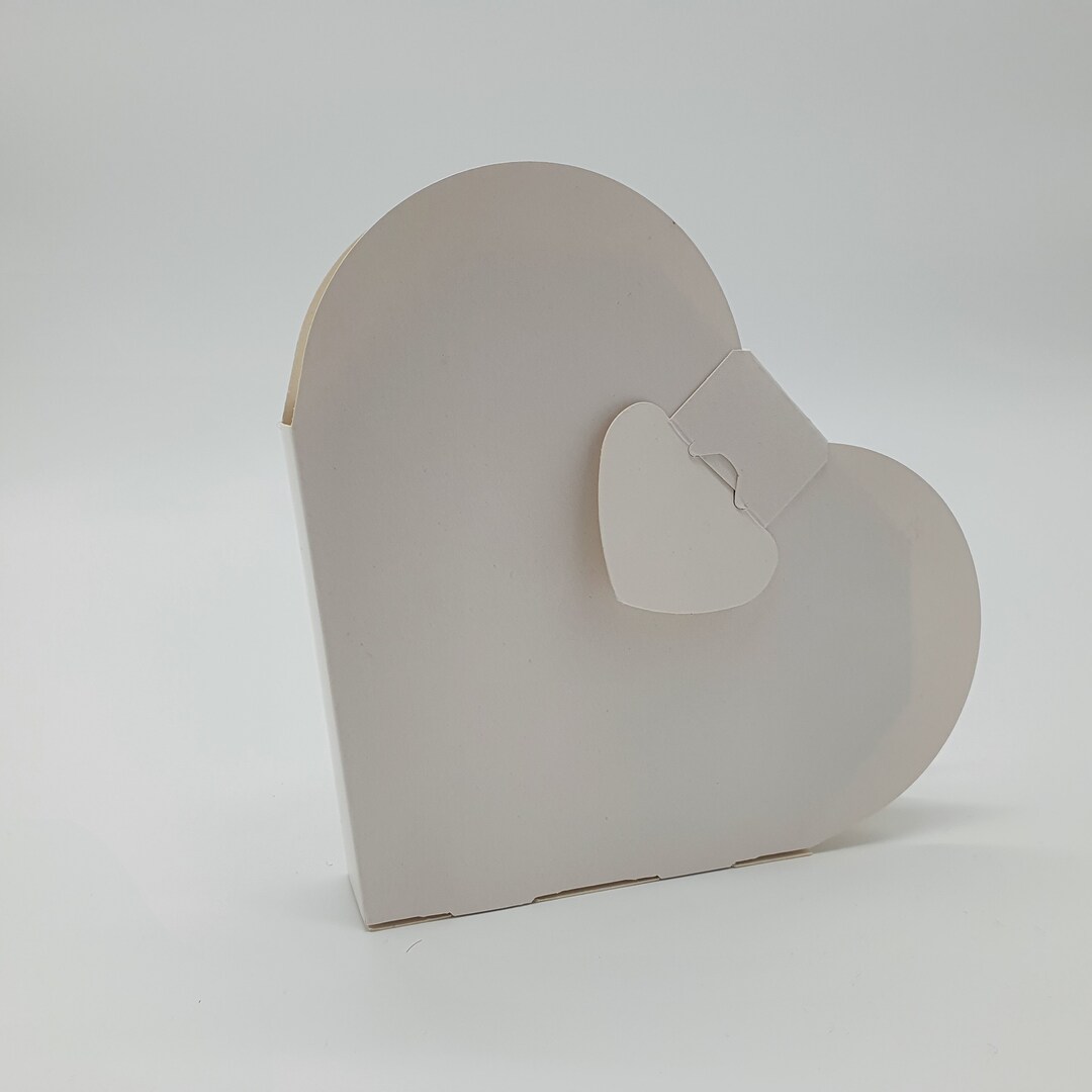 Heart Box , Box Template , SVG, Ai, Eps, Pdf, Dxf, Laser Cut Template ...