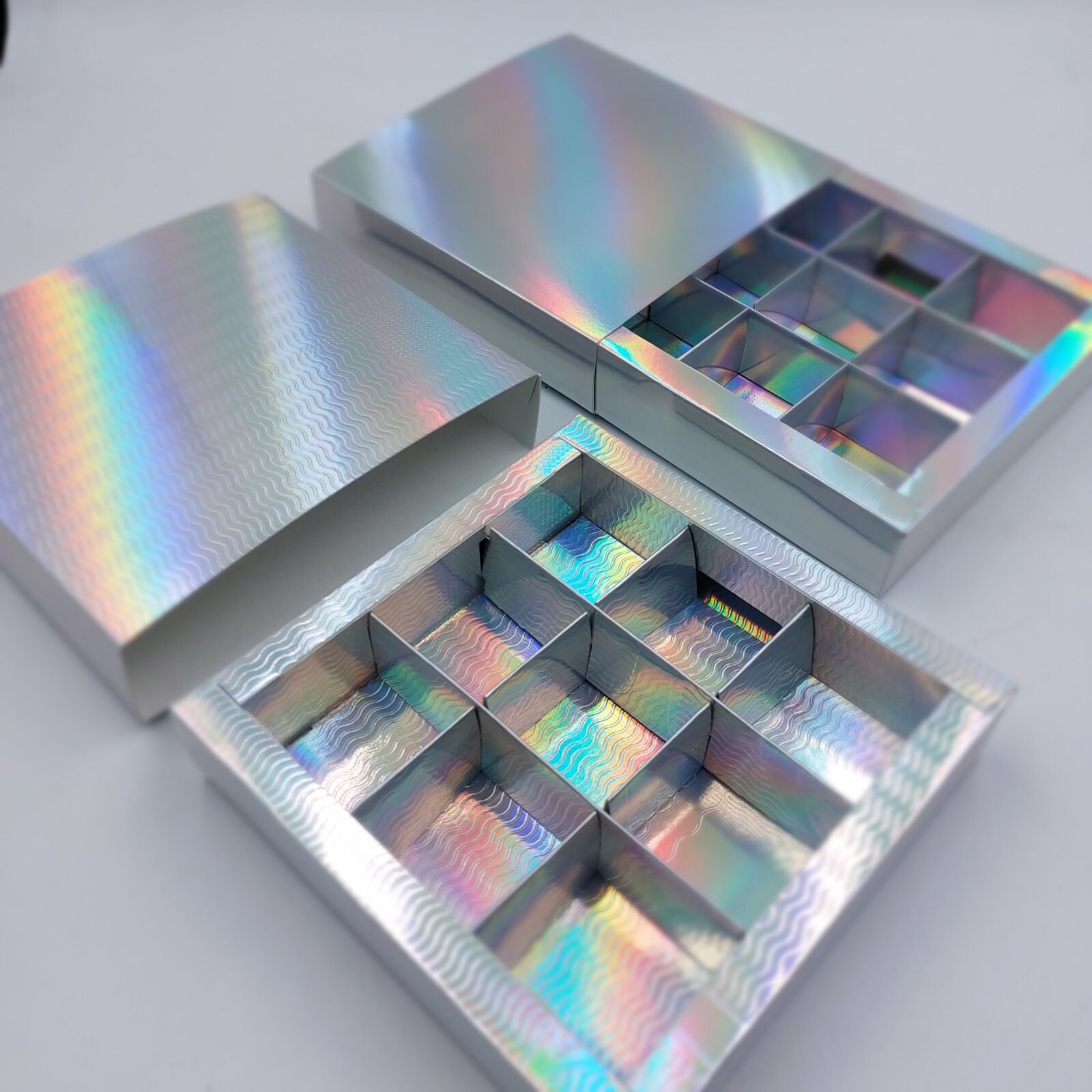 Box With Cells for 9 Sweets, Template Svg, Ai, Pdf, Eps Gift Box PDF ...