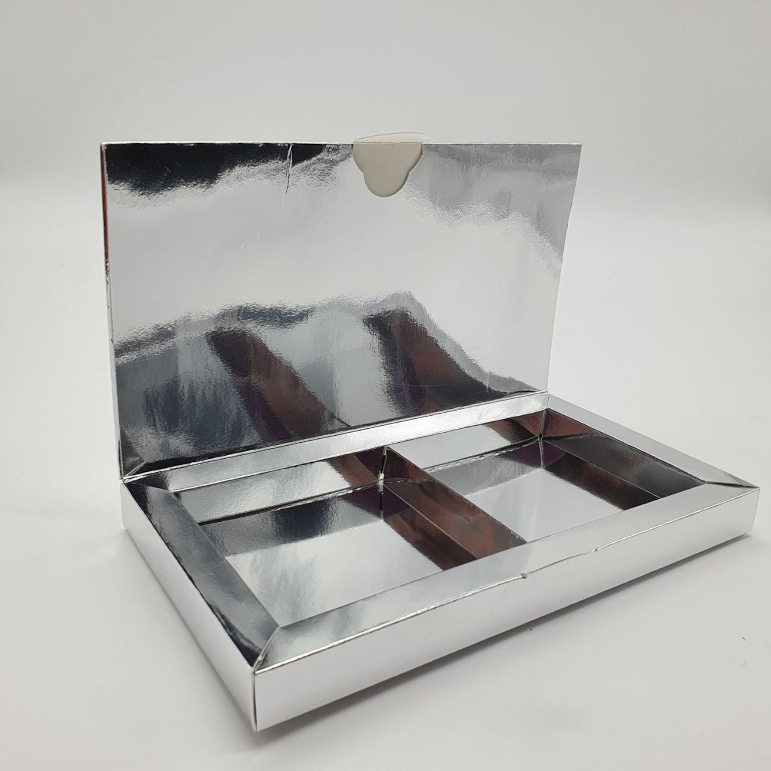 Box With Two Compartment, Box Template , SVG, Ai, Eps, Pdf, Dxf, Laser ...