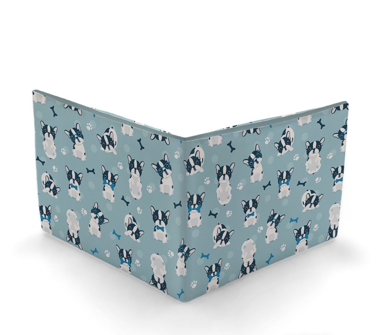 Tyvek Paper Slim Wallet, French Bulldog - Etsy