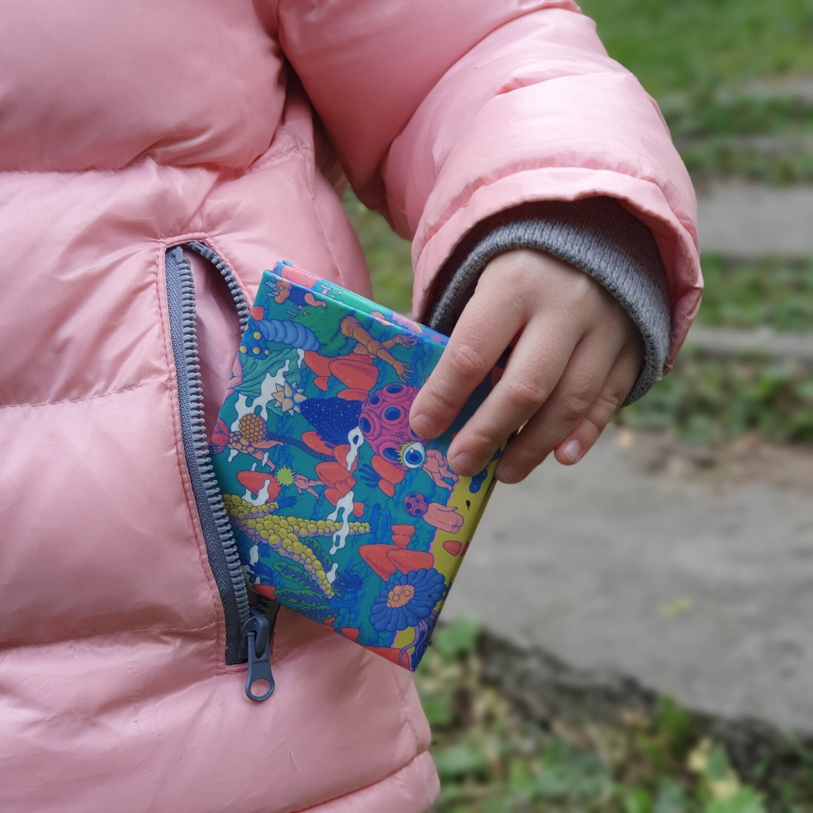 Tyvek Paper Slim Wallet, Neon Men - Etsy