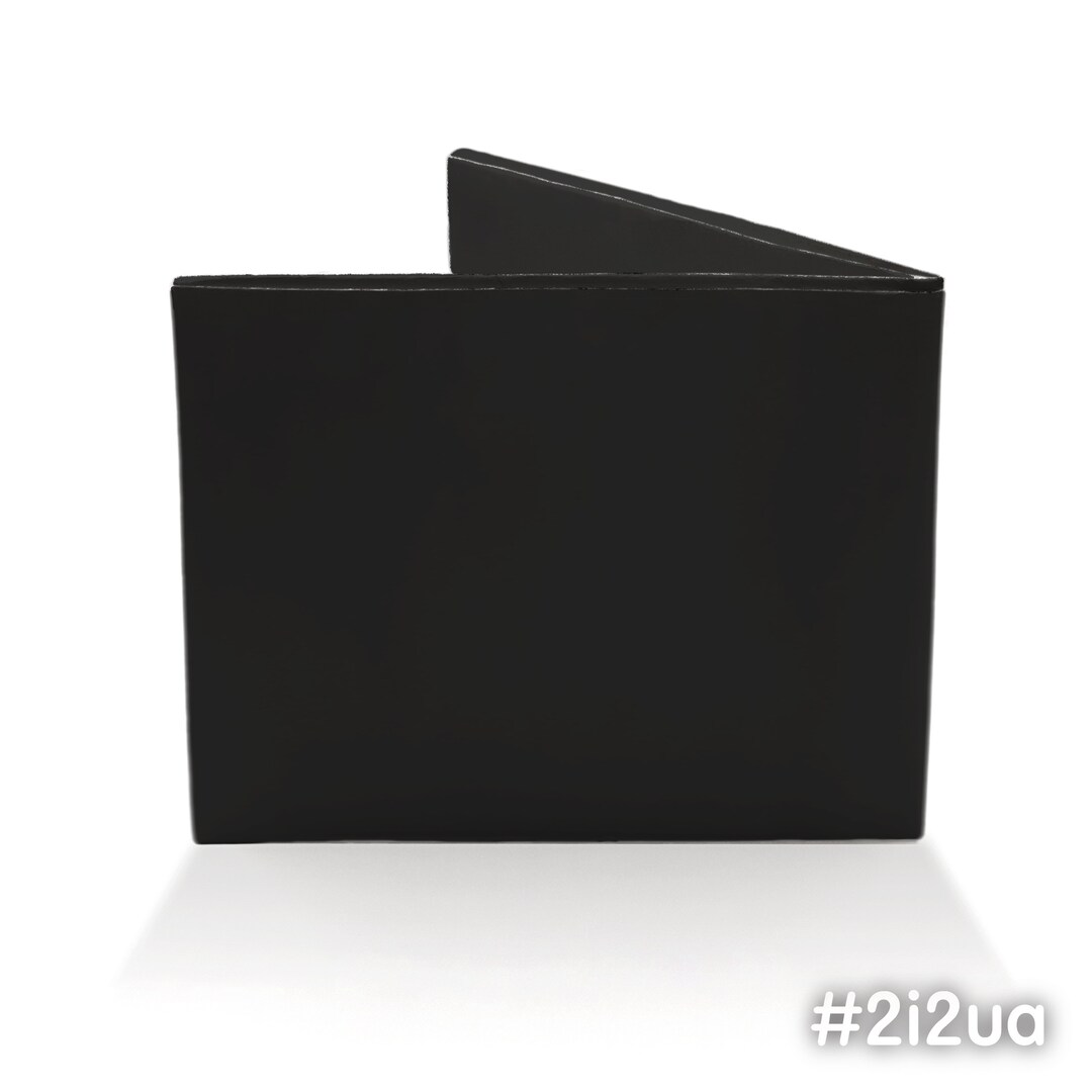 Tyvek Paper Slim Wallet, the Black - Etsy