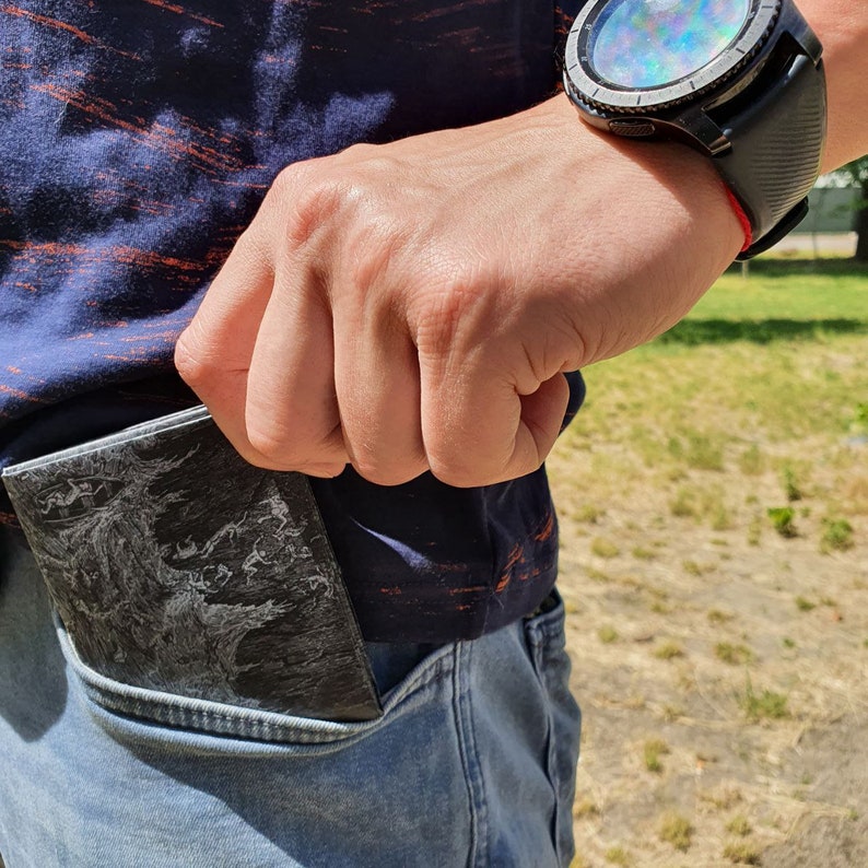 Tyvek Paper Slim Wallet Storm - Etsy