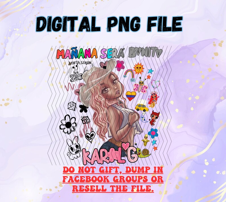 Karol G manana sera bonito/ Karol G archivo PNG/ Karol G pelo rosa ...