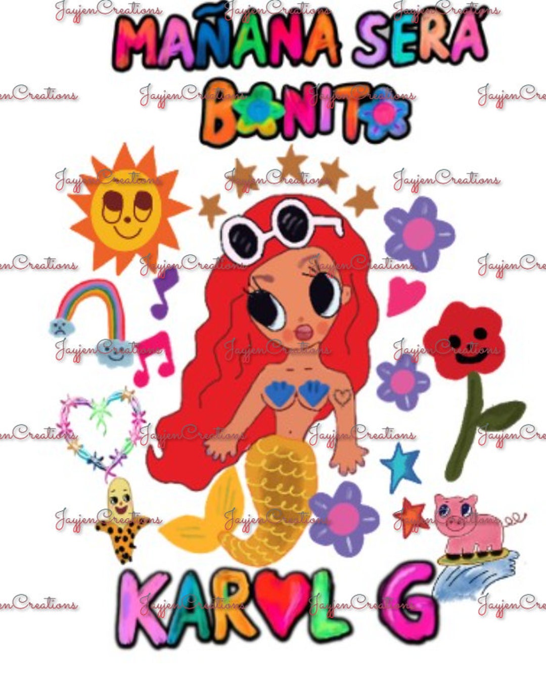 Karol G Manana Sera Bonito| Karol G PNG File| Karol G Sirenita Png ...