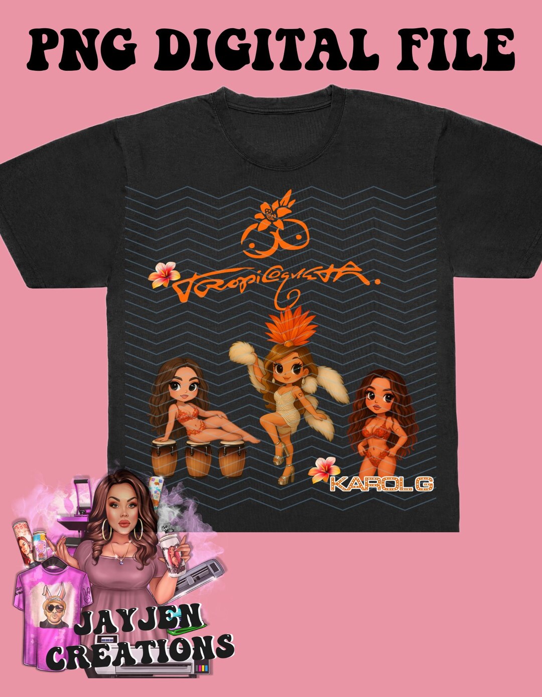 Tropicoqueta karol g, Tropicoqueta png, latina foreva png, latina foreva karol png, karol g ...