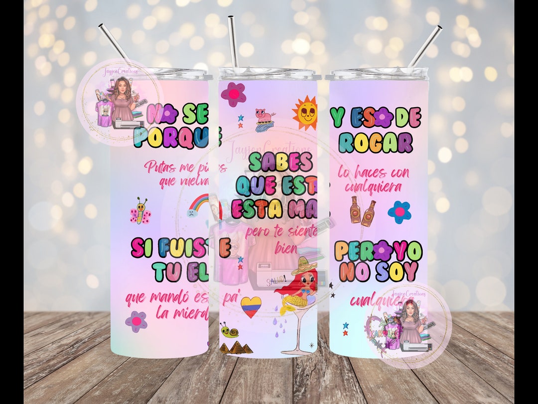 Karol G Gucci Los Panos Tumbler Wrap Karol G PNG File - Etsy