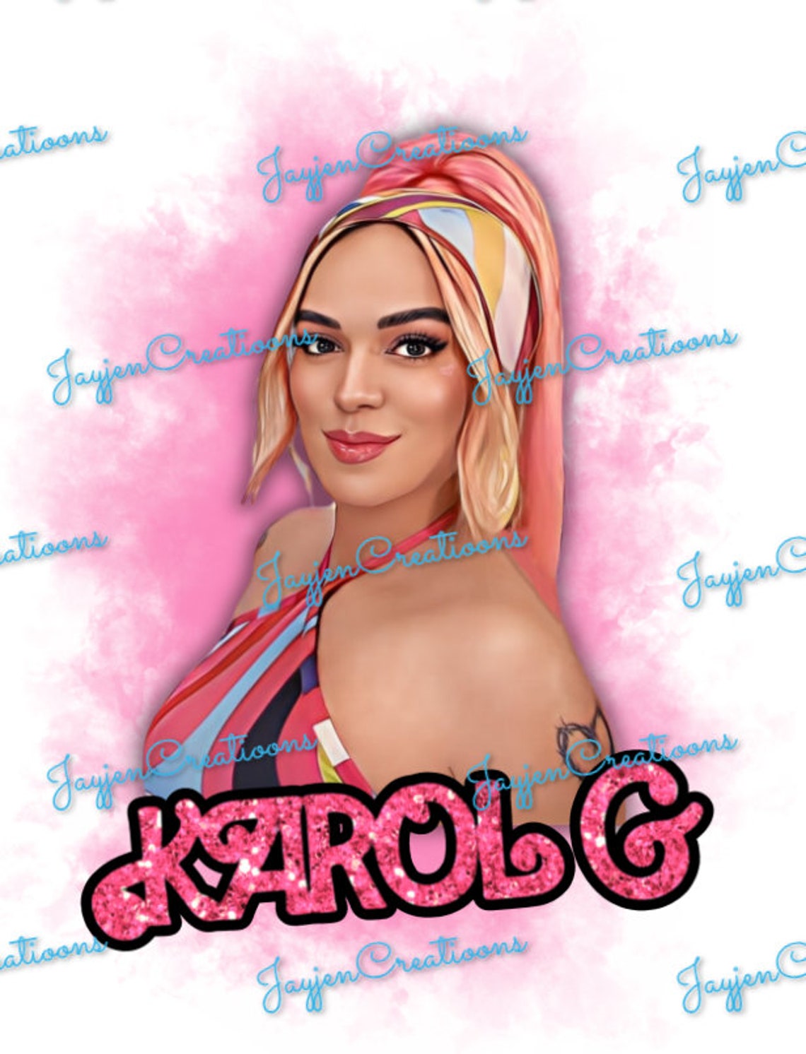 Karol G Manana Sera Bonito Karol G PNG File Karol G Pink - Etsy